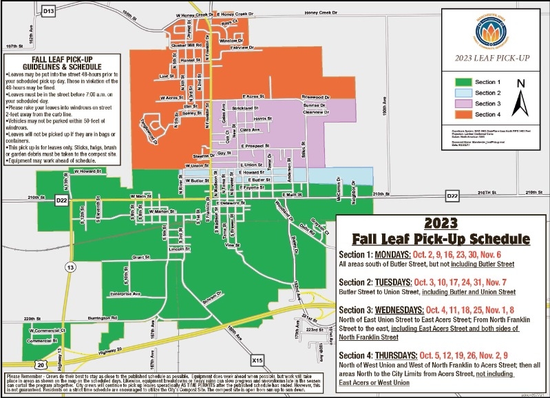 City of Manchester - Leaf Pick-Up: EXTENDED UNTIL NOVEMBER 22